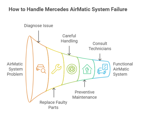 Tips to Deal with Mercedes AirMatic System Failure